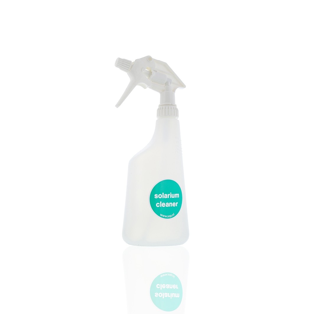 Sop Sprayflacon Solarium Cleaner 600 ml, kleur wit/turquoise